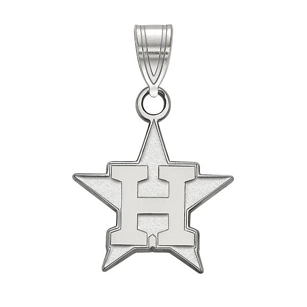 LogoArt 10k Gold Houston Astros Pendant