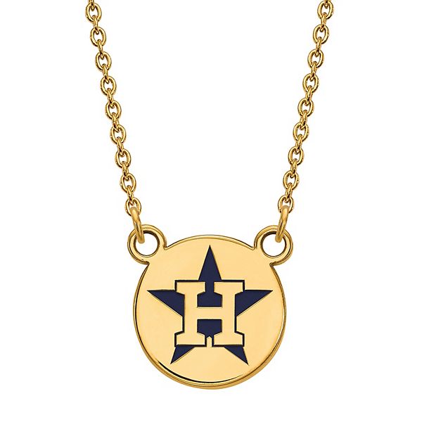 LogoArt Houston Astros Enamel Logo Link Necklace