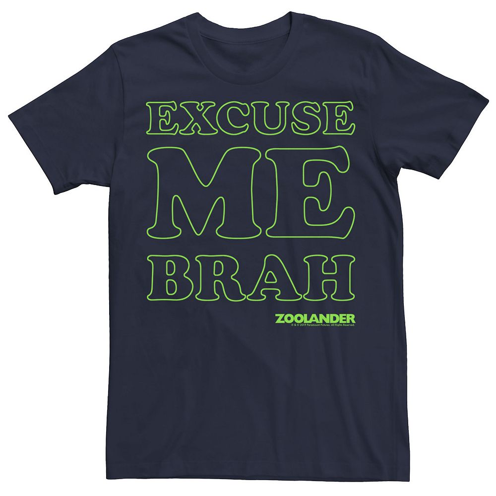 Men's Zoolander Excuse Me Brah Tee