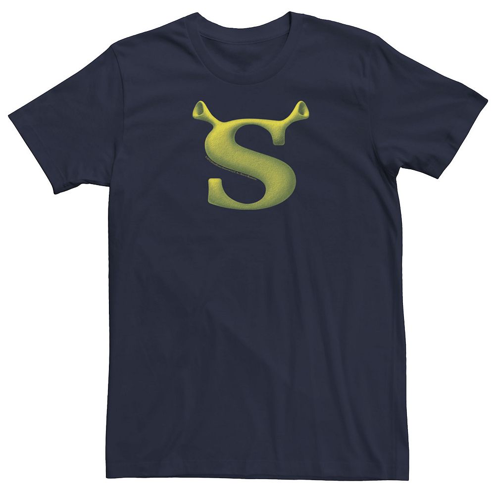 Men's Shrek Initial Logo Poster Tee