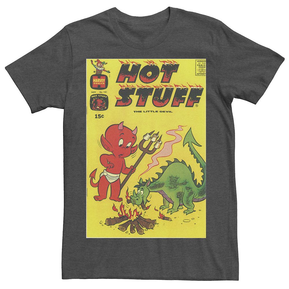 Men's Hot Stuff Vintage Comic Book Cover Tee