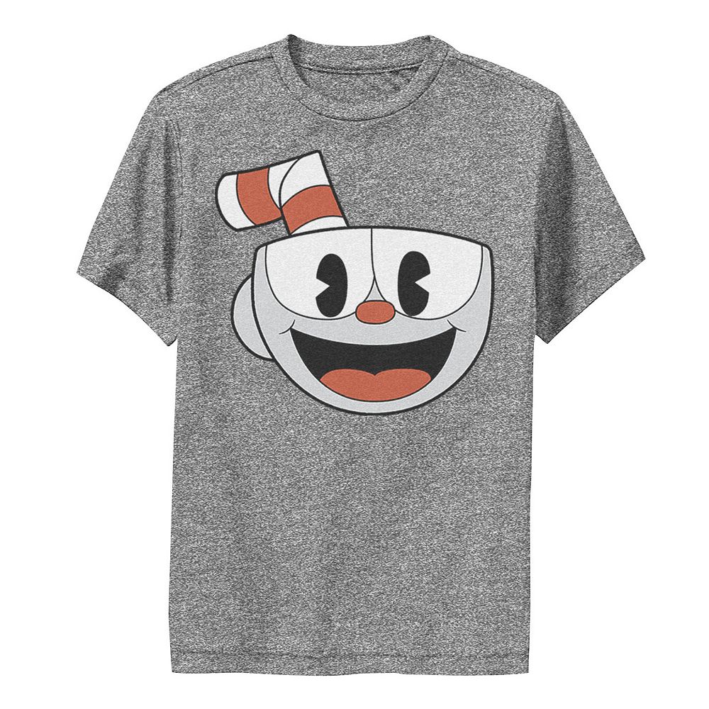 Boys 8-20 Cuphead Big Smiling Face Video Game Graphic Tee