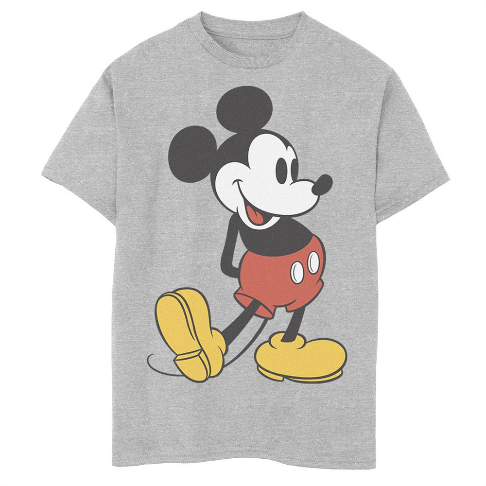 Disney's Mickey Mouse Vintage Leg Kick Boys 8-20 Graphic Tee