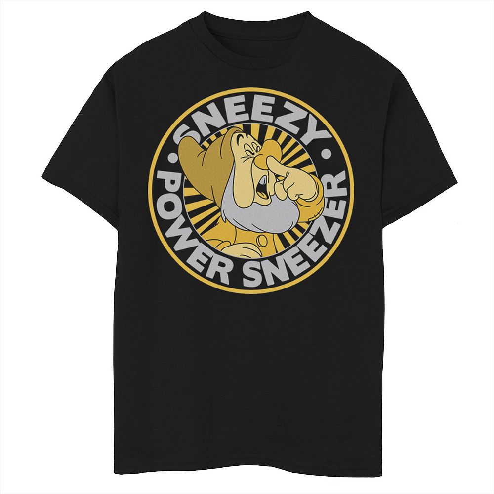 Disney's Snow White & The Seven Drawfs Boys 6-20 Sneezy Power Sneezer ...