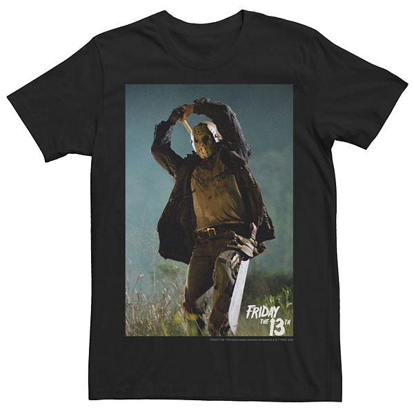 Men's Friday The 13th Jason Axe Poster Tee