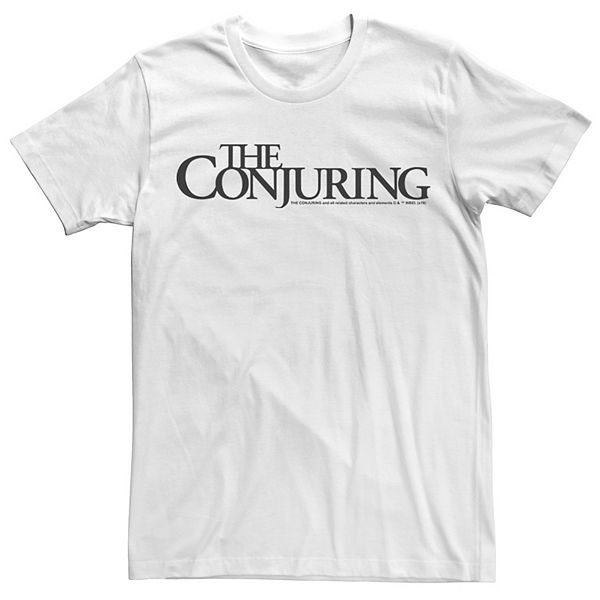 Men's The Conjuring Simple Text Logo Tee