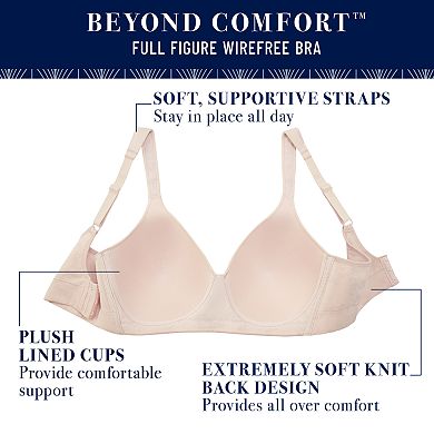 Vanity Fair Beyond Comfort Full Figure Wirefree Bra 71282