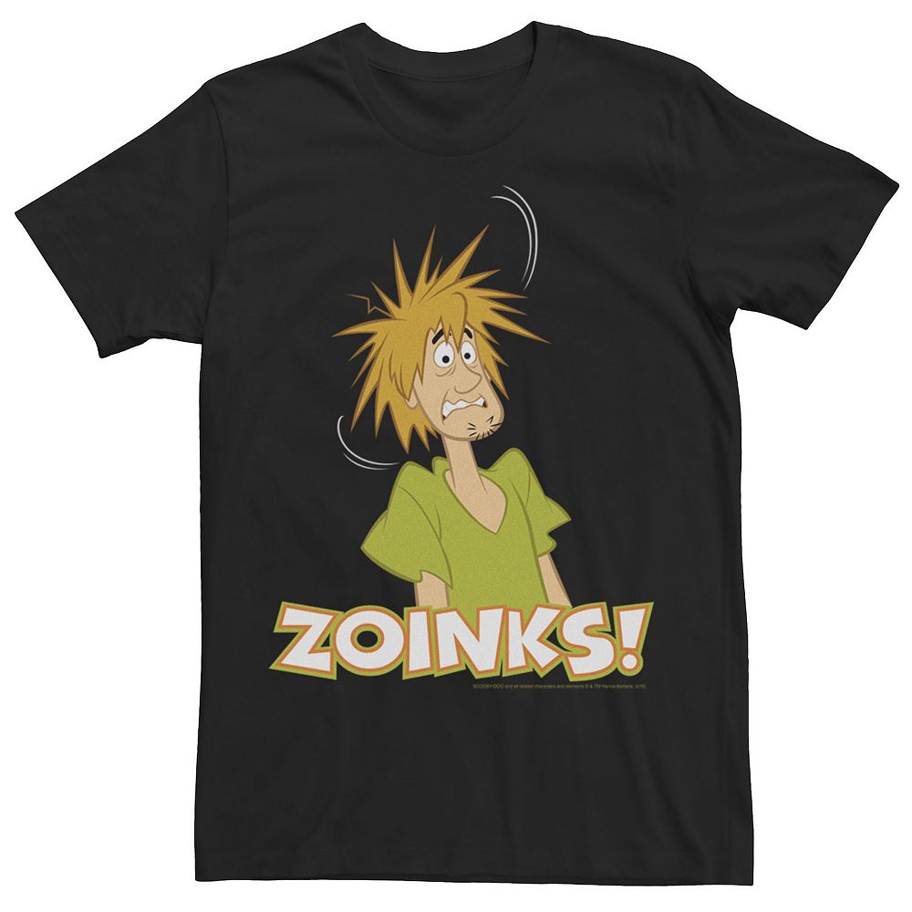 Men's Scooby-Doo Shaggy Shocked Zoinks Portrait Tee