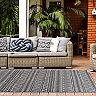 World Rug Gallery Bahama Geometric Tribal Indoor Outdoor Rug