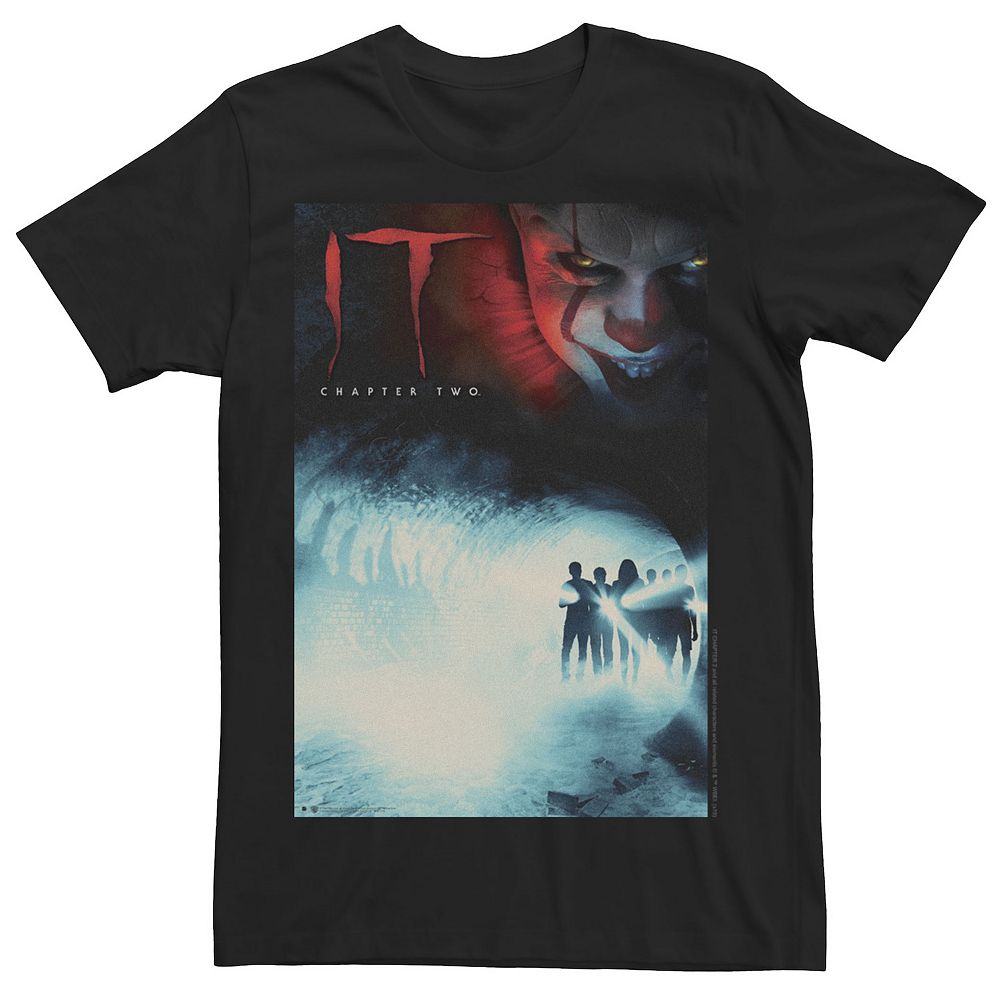 Men's IT Chapter 2 Collage Portrait Poster Tee