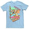 Men's Tom And Jerry Triangle 90's Portrait Tee