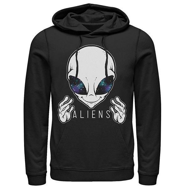 Men's Alien Space Eyes Come Here Hoodie