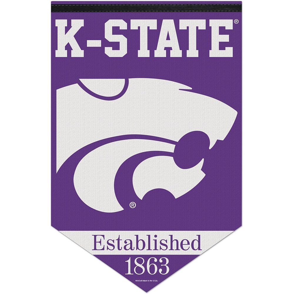 WinCraft Kansas State Wildcats 17" x 26" University Established Premium ...