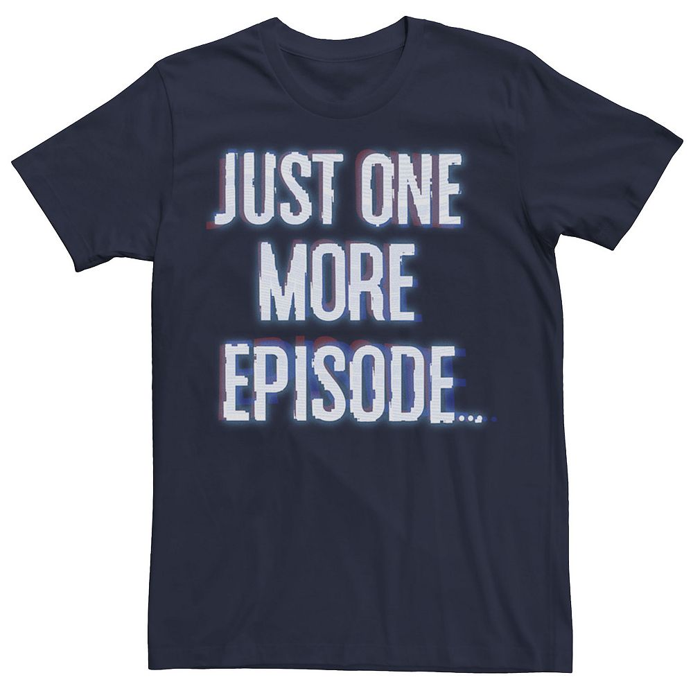 Men's Just One More Episode Screen Graphic Tee