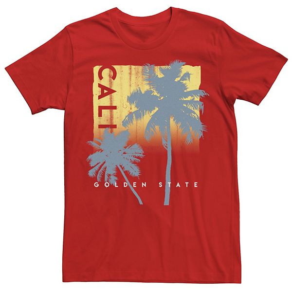 Men's California Golden State Palms Poster Graphic Tee