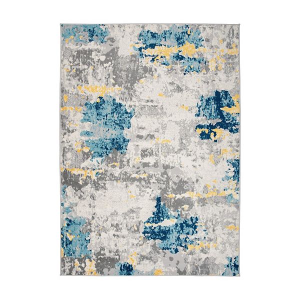 World Rug Gallery Sky Abstract Design Rug
