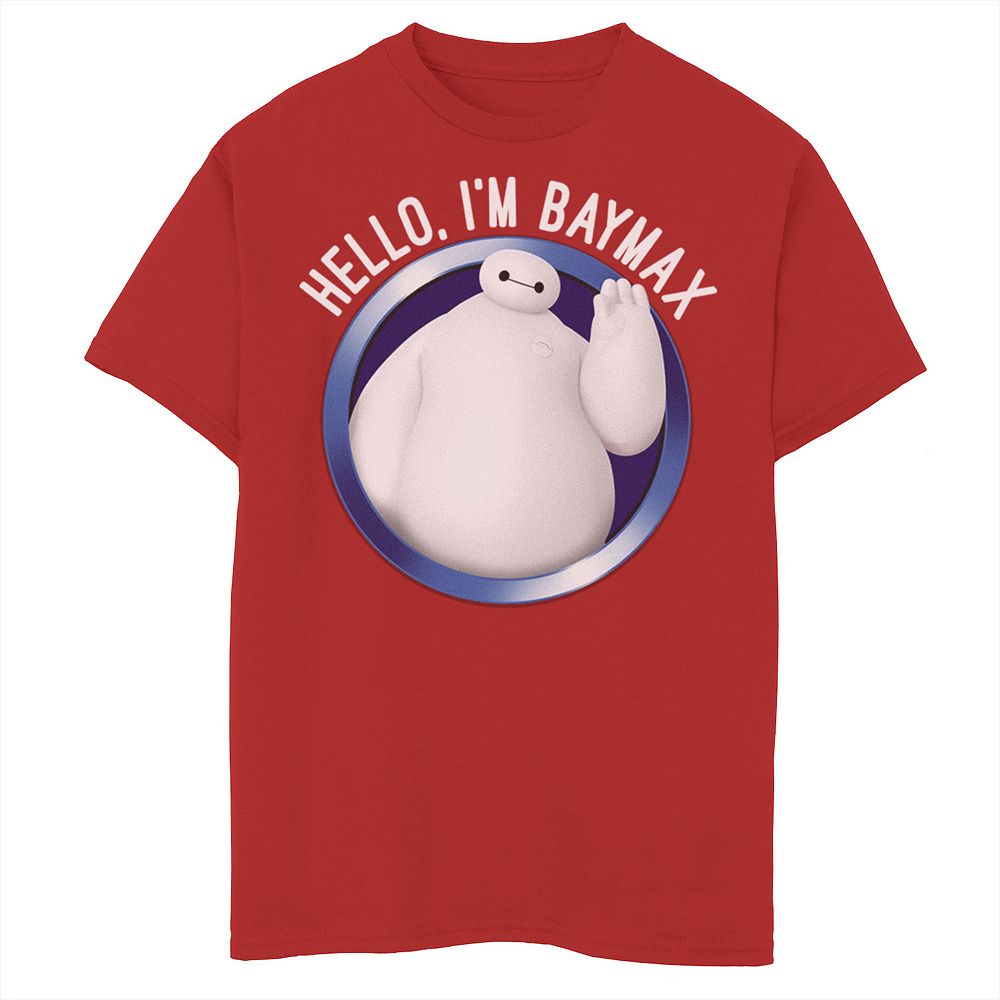 Disney's Big Hero 6 Boys 8-20 Baymax Hello Graphic Tee