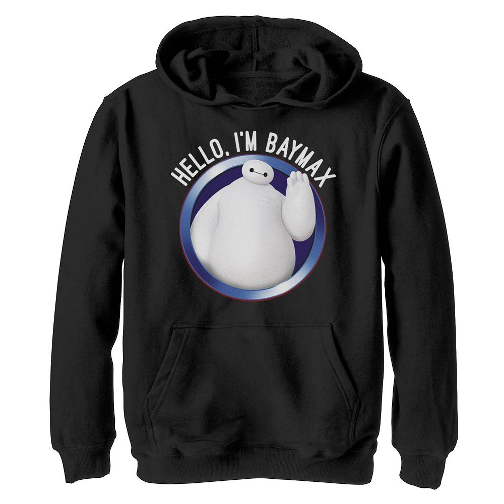 Disney's Big Hero 6 Boys 4-20 Baymax Hello Graphic Hoodie
