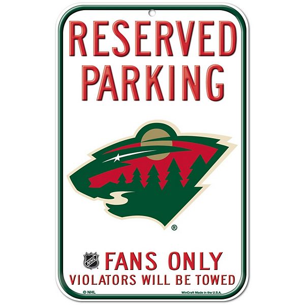 WinCraft Minnesota Wild 11" x 17" Indoor/Outdoor Sign