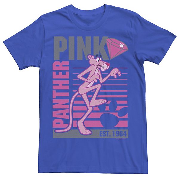 Men's Pink Panther Lined Portrait Tee