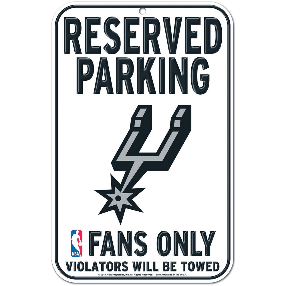 WinCraft San Antonio Spurs 11" x 17" Indoor/Outdoor Sign