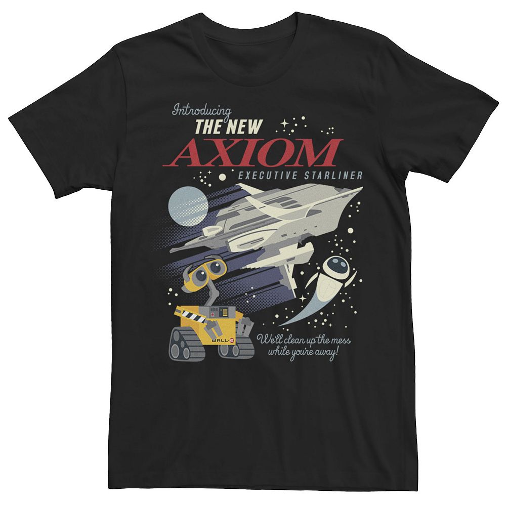 Disney / Pixar's WALL-E Men's Axiom Collage Poster Tee