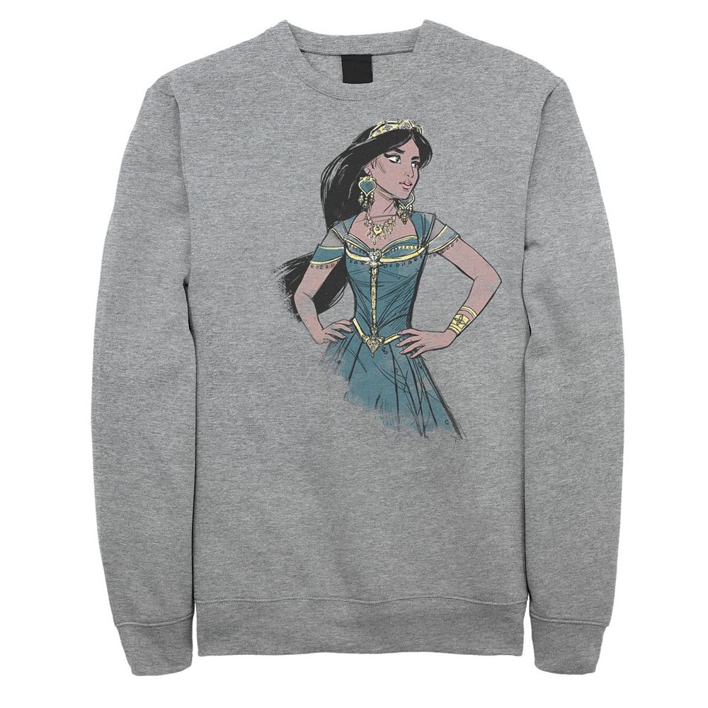 Disney's Aladdin Jasmine Pose Men's Sweatshirt