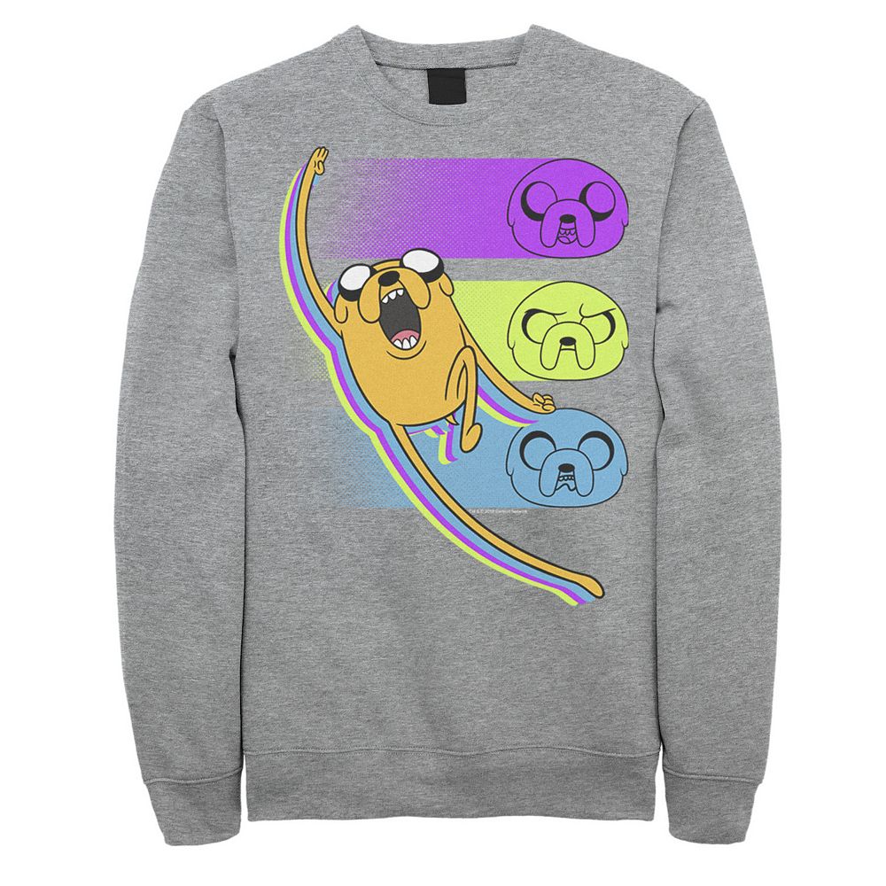 Men's Cartoon Network Adventure Time Jake Emotions Sweatshirt