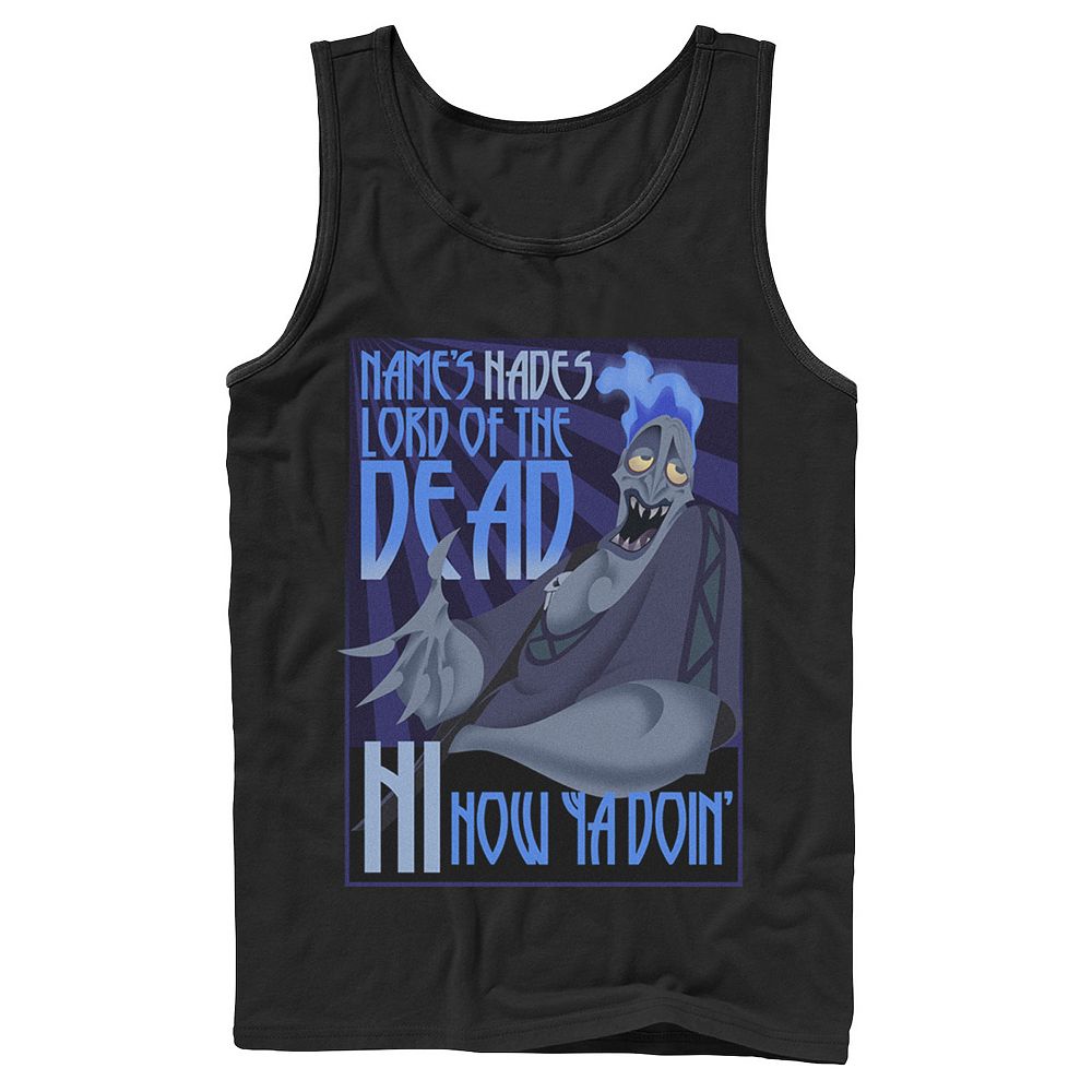 Disney's Hercules The Name's Hades Quote Men's Tank Top
