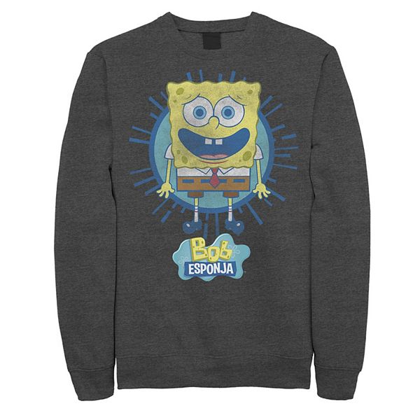 Men's Nickelodeon SpongeBob SquarePants Bob Rays Spanish Sweatshirt