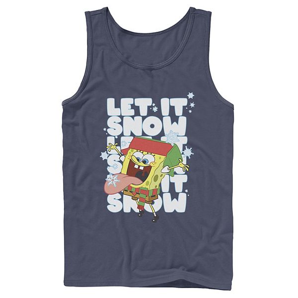 Men's Nickelodeon Spongebob Squarepants Let It Snow Let It Snow Let It ...