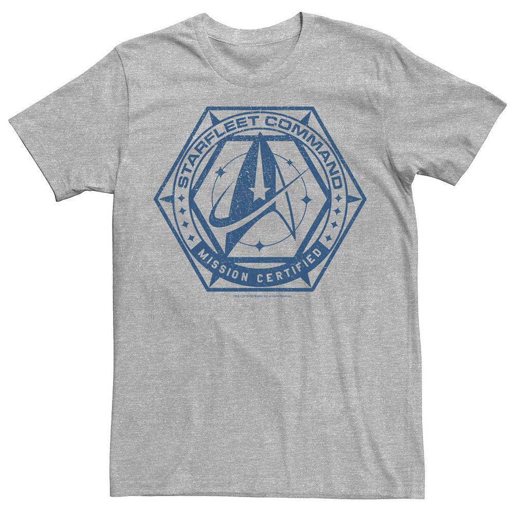 Men's Star Trek Starfleet Command Badge Tee