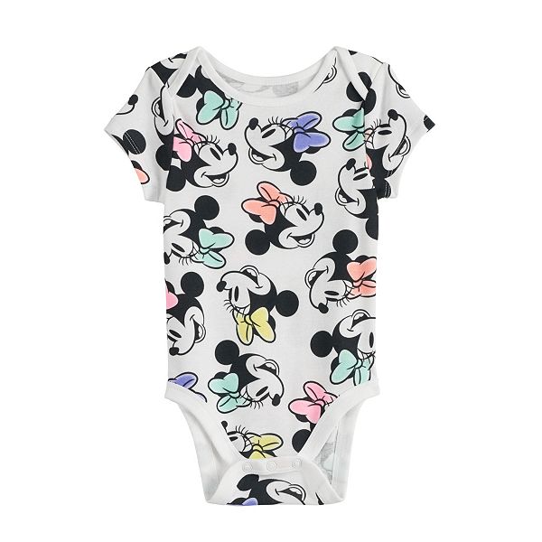 Disney's Minnie Mouse Baby Girl Bodysuit by Jumping Beans®