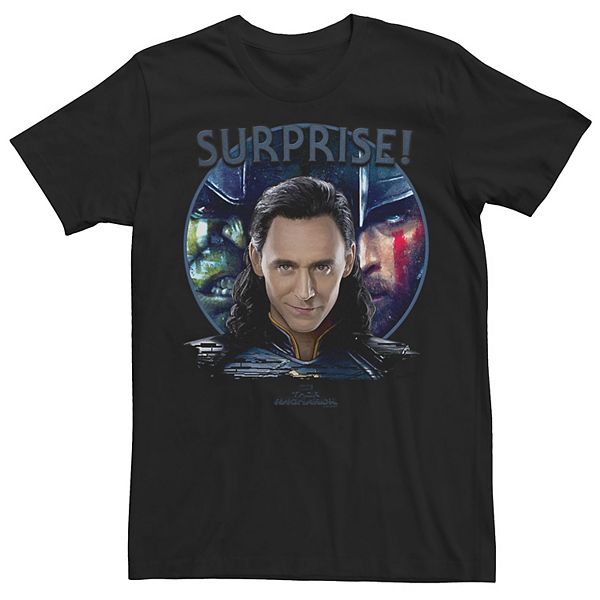 Men's Marvel Thor Ragnarok Loki Surprise Shadows Tee