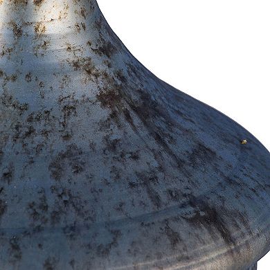 Large Metallic Lidded Trophy Table Decor