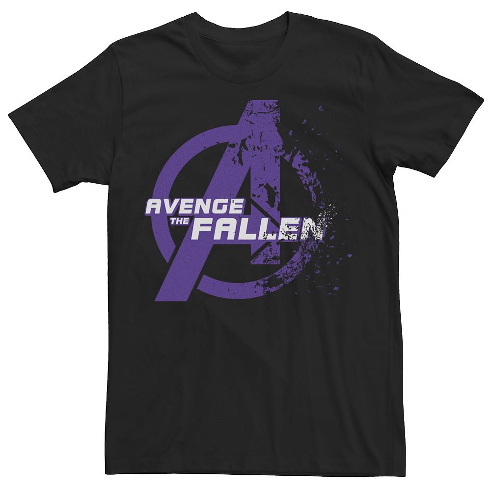 Men's Marvel Avengers Endgame Avenge The Fallen Fading Logo Graphic Tee