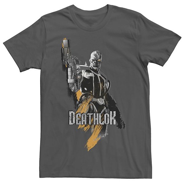 Men's Marvel Deathlok Portrait Logo Tee