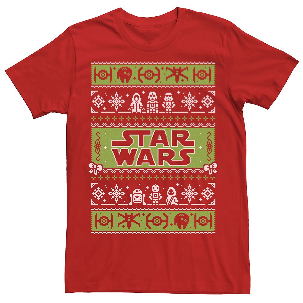 Men's Star Wars Christmas Spirit Sweater Tee