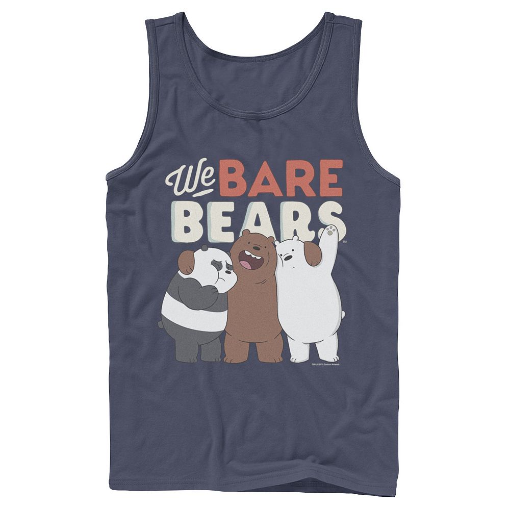 Men's CN We Bare Bears Group Portrait Tank Top