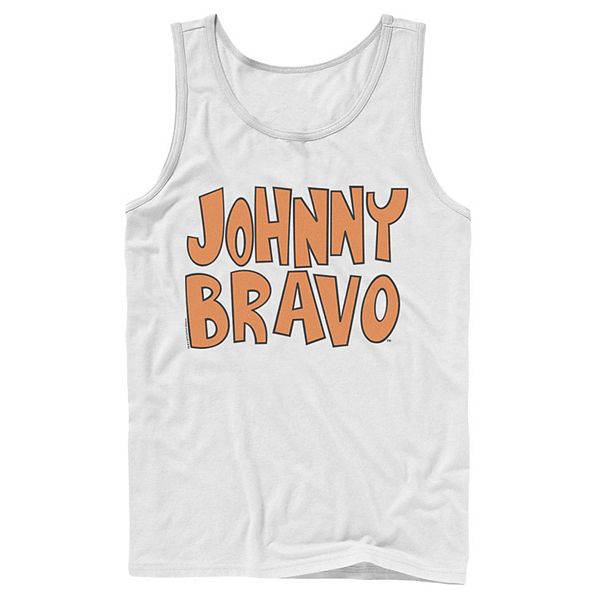 Men's Cartoon Network Johnny Bravo Logo Tank Top