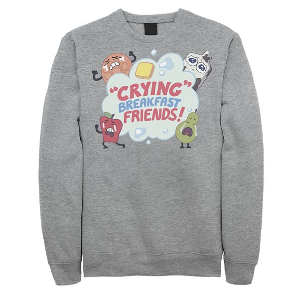 Men's Cartoon Network Steven Universe "Crying Breakfast Friends" Sweatshirt