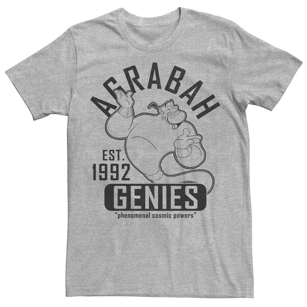 Disney's Aladdin Genie Collegiate Sports Men's Tee