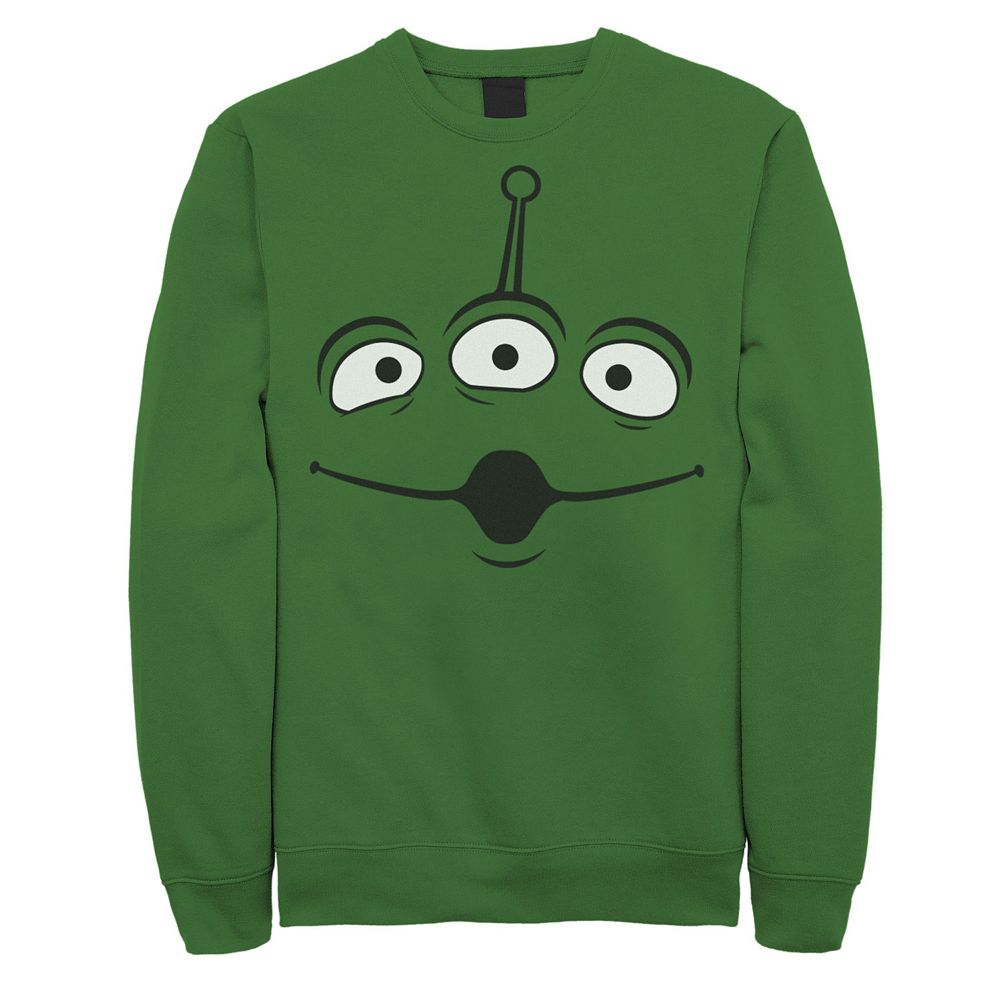 Men's Disney / Pixar Toy Story Aliens Face Sweatshirt