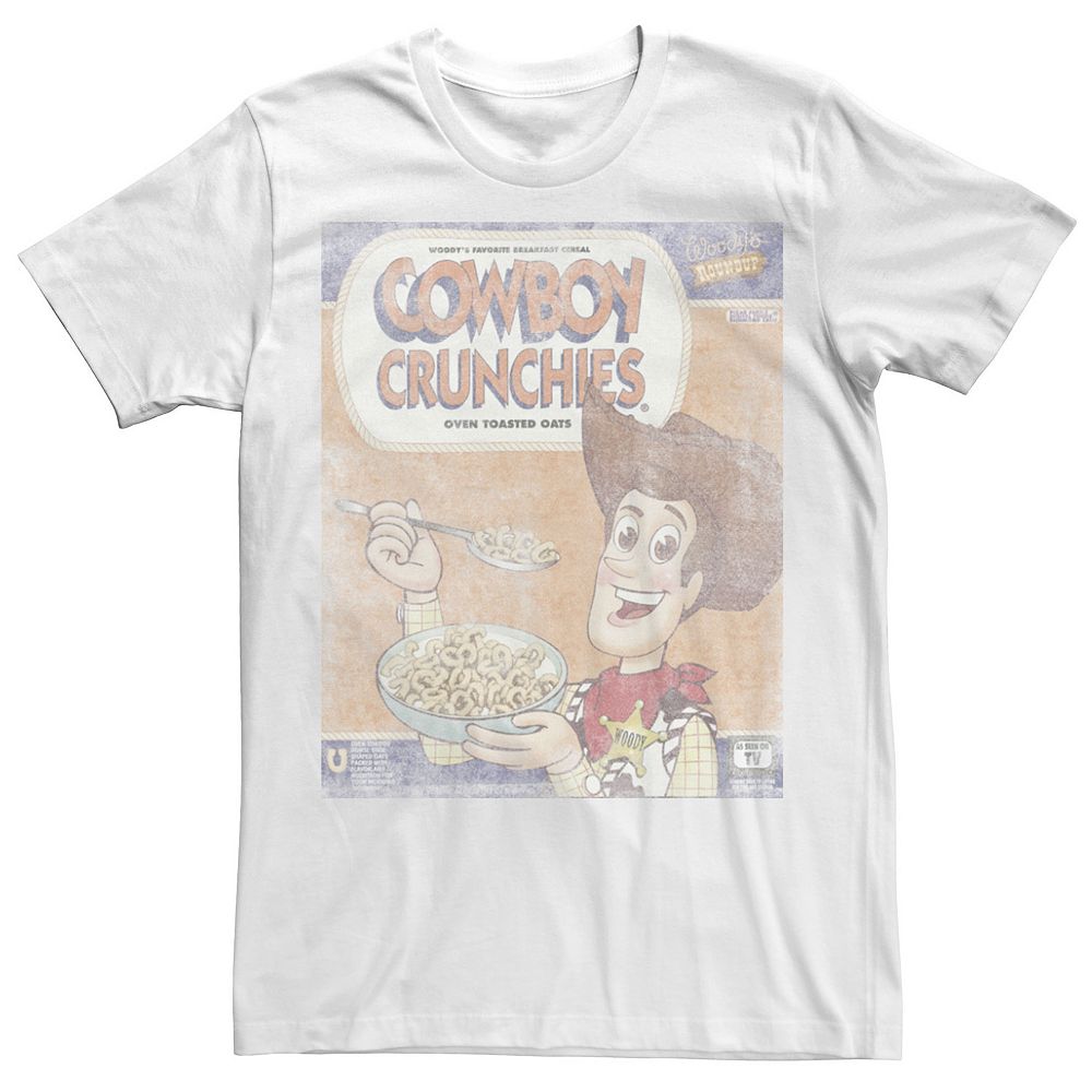 Disney / Pixar's Toy Story Men's Cowboy Crunchies Faded Poster Tee