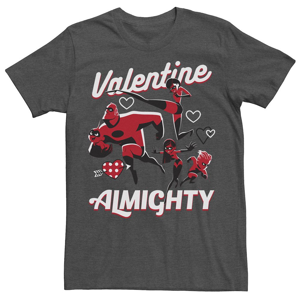 Disney / Pixar's The Incredibles Men's Family Valentine Almighty Tee