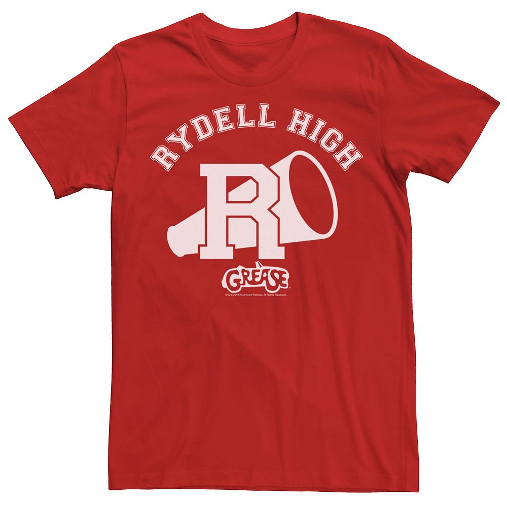 Men's Grease Rydell High White Stamp Tee
