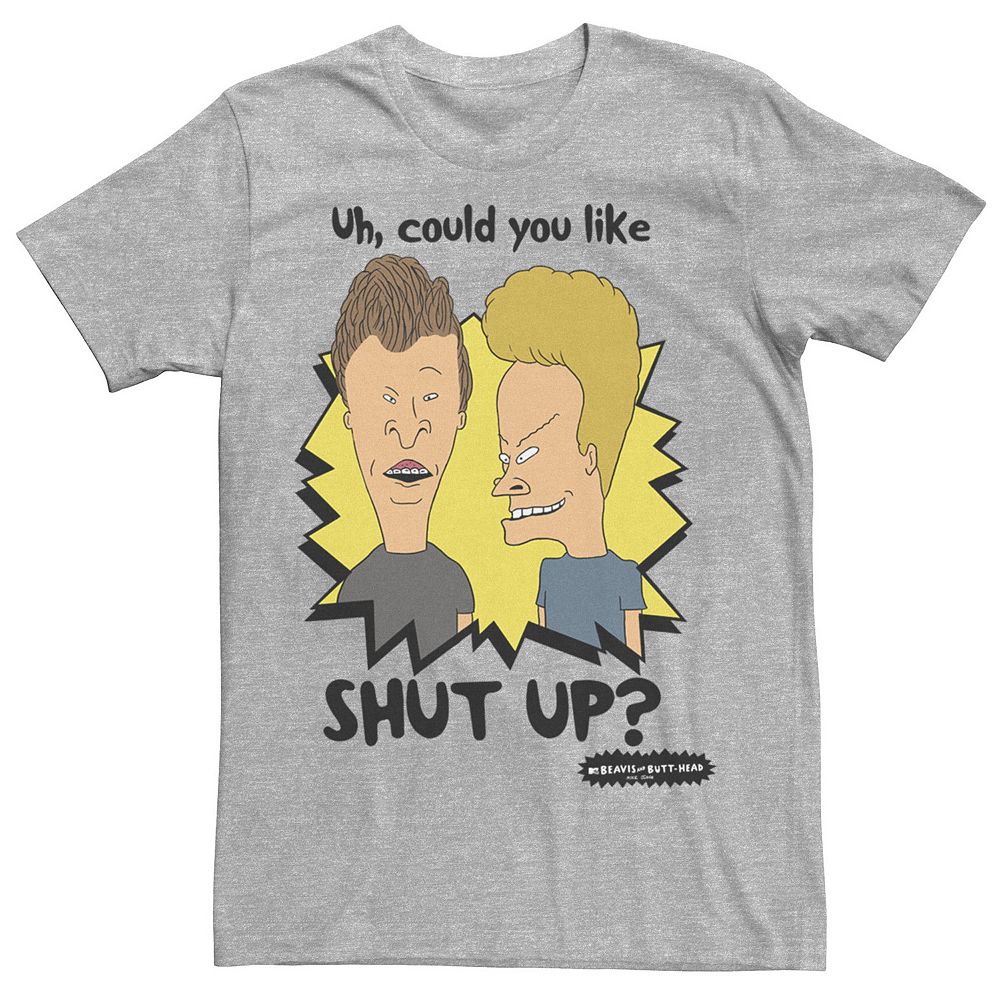 Men's Beavis & Butthead Shut Up Tee