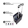 UConn Huskies Deluxe Hardside Spinner Carry-On Luggage & Backpack Set
