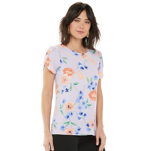 Women's ELLE™ Tulip Sleeve Tee