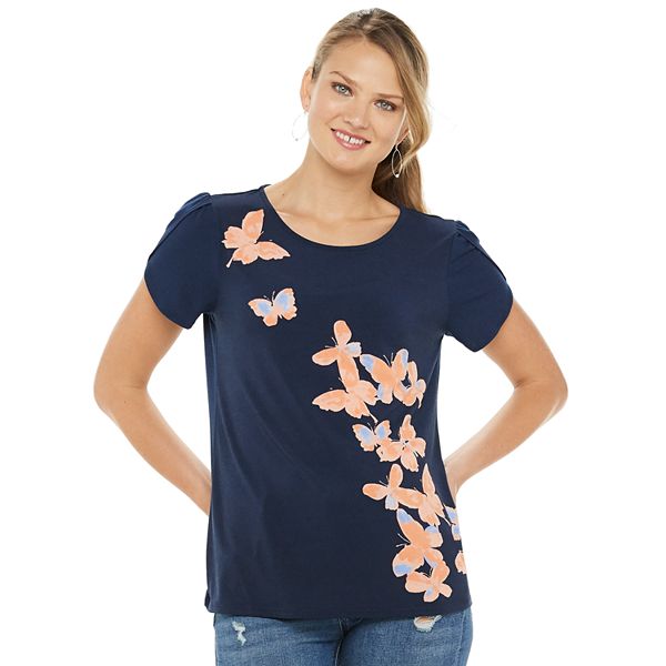 Women's ELLE™ Tulip Sleeve Tee